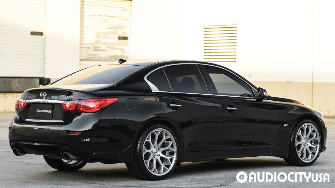 2015 Infiniti Q50 Azad AZ99 20 inch Wheels | Gallery | AudioCityUSA