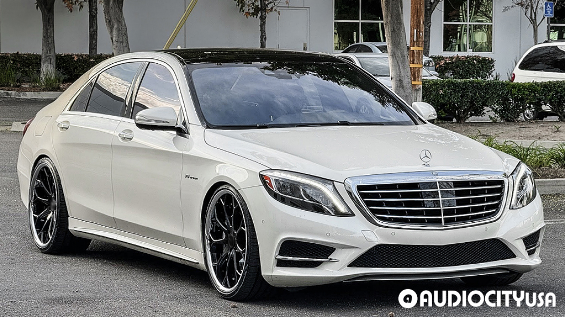 2015 Mercedes-Benz S-Class on 22" Azad Wheels AZ99 Custom Gloss Black ...