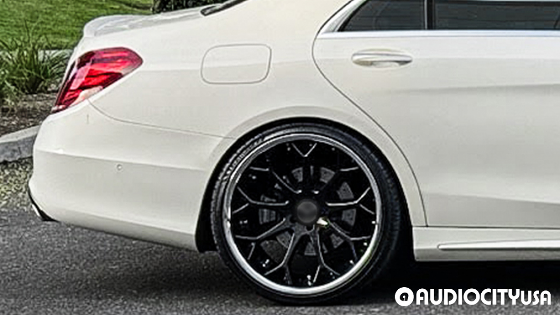 2015 Mercedes-Benz S-Class on 22" Azad Wheels AZ99 Custom Gloss Black ...