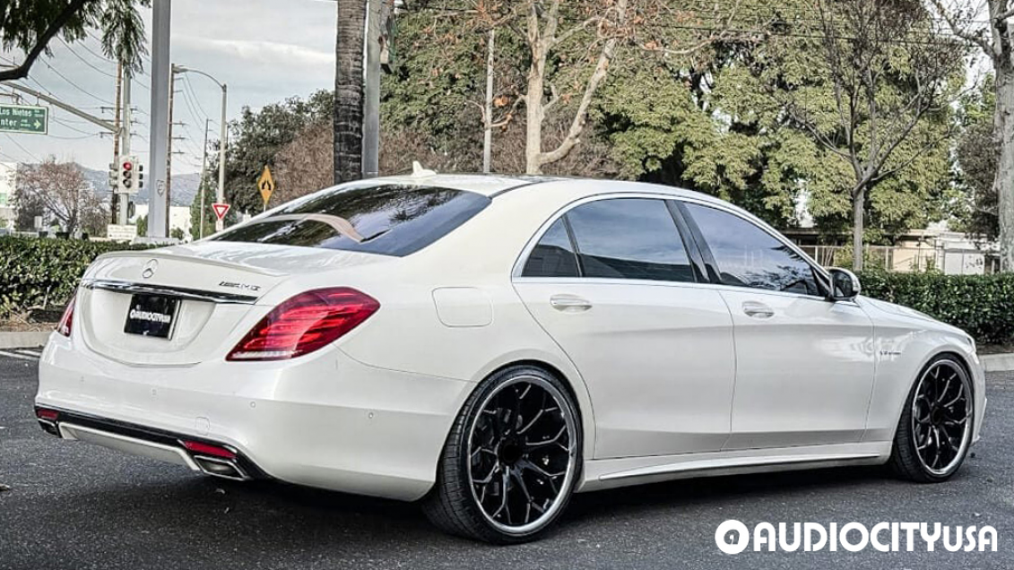 2015 Mercedes-Benz S-Class on 22" Azad Wheels AZ99 Custom Gloss Black ...
