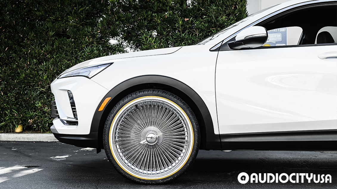 2024 Buick Envista on 22" LA Wire Wheels FWD 150-Spoke Straight Lace ...