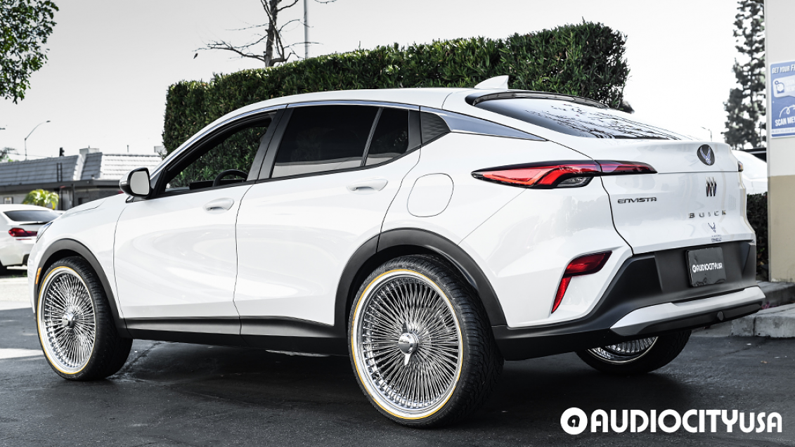 2024 Buick Envista on 22" LA Wire Wheels FWD 150-Spoke Straight Lace ...