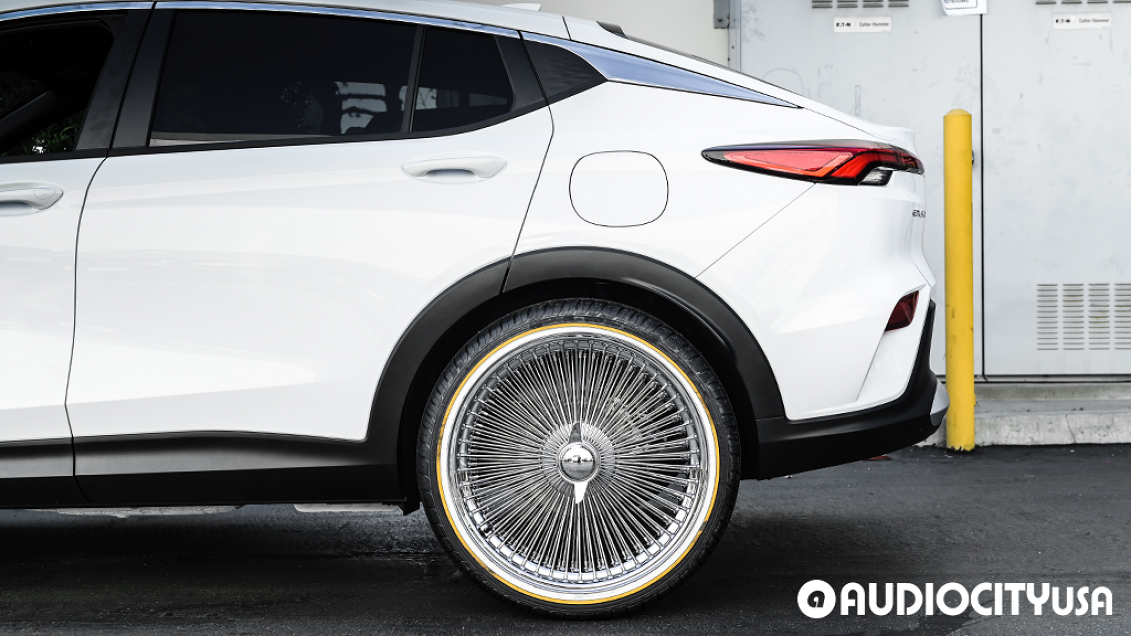 2024 Buick Envista on 22" LA Wire Wheels FWD 150-Spoke Straight Lace ...