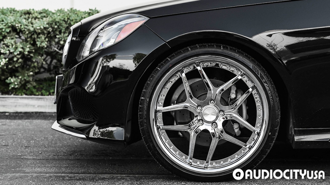2016 Mercedes-Benz E-Class on 20" AMF Forged by ACE Alloy Wheels AMF020 ...