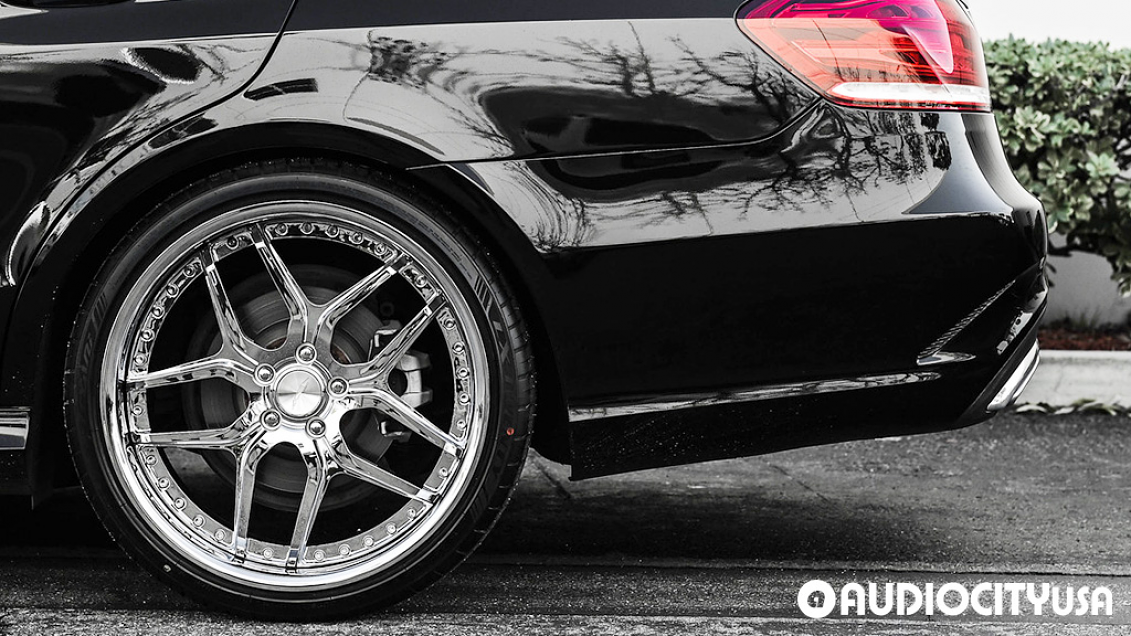 2016 Mercedes-Benz E-Class on 20" AMF Forged by ACE Alloy Wheels AMF020 ...