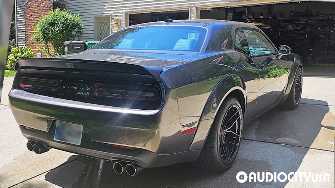 2020 Dodge Challenger SRT Widebody on 20" Stance Wheels SF03 Gloss ...