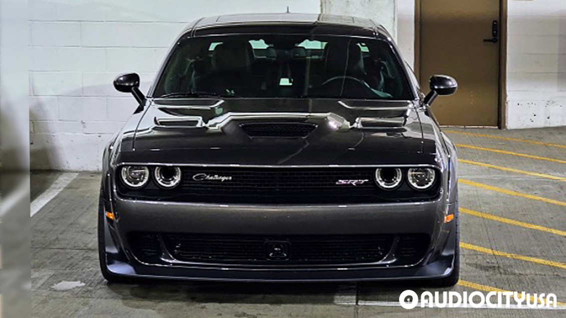 2020 Dodge Challenger SRT Widebody on 20" Stance Wheels SF03 Gloss Black | Gallery | AudioCityUSA