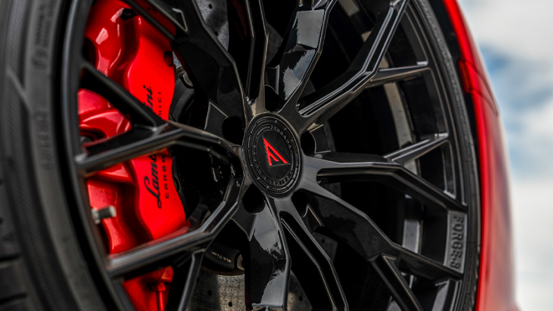 2022 Lamborghini Huracan on 20" Ferrada Wheels F8-FR9 Obsidian Black ...