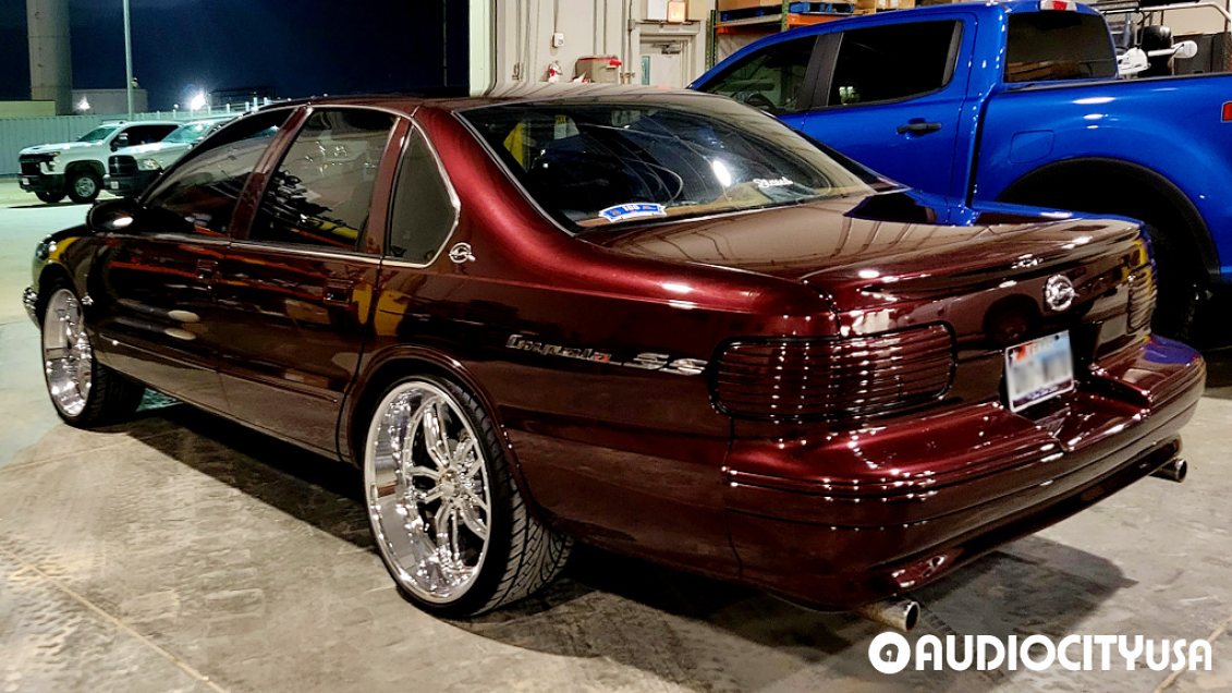 1996 Chevrolet Impala SS on 22" U.S. MAGS Wheels C-Ten U127 Chrome | Gallery | AudioCityUSA