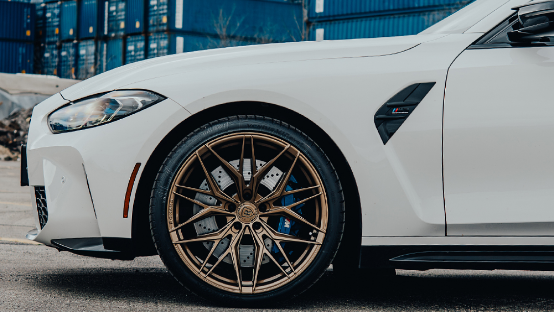 2022 BMW M3 on 20" Rohana Wheels RFX17 Gloss Bronze | Gallery ...