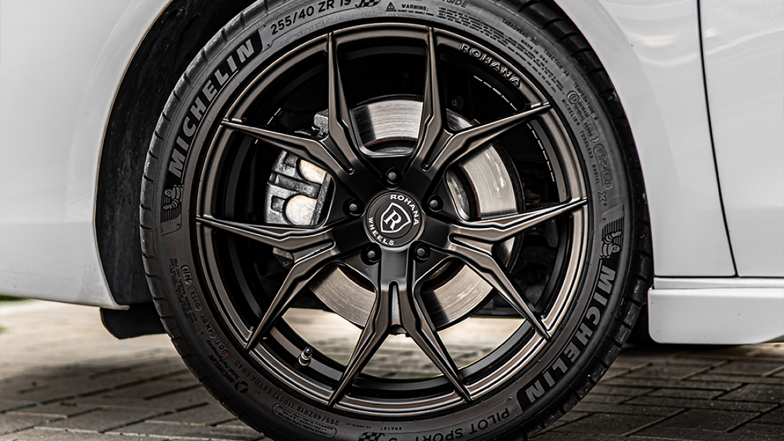 2022 Acura TLX on 19" Rohana Wheels RFX5 Matte Black | Gallery ...