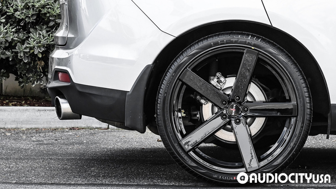 2019 Acura RDX on 22" Ignite Wheels Spark Gloss Black | Gallery ...
