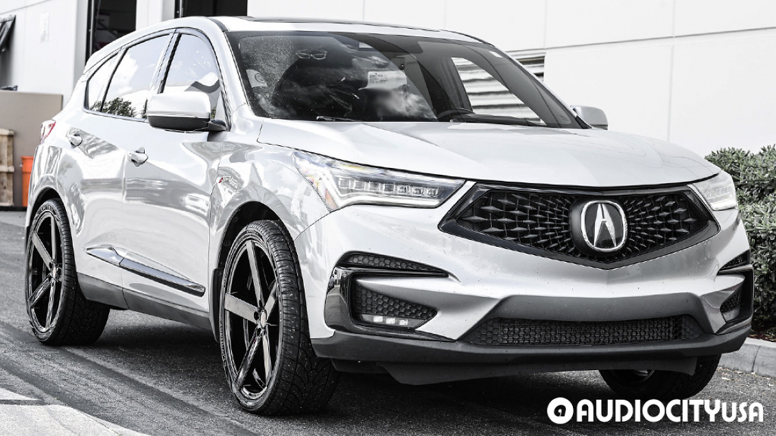 2019 Acura RDX on 22" Ignite Wheels Spark Gloss Black | Gallery ...