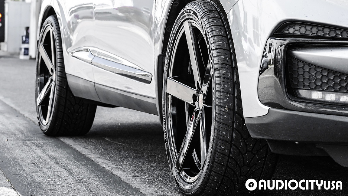 2019 Acura RDX on 22" Ignite Wheels Spark Gloss Black | Gallery ...