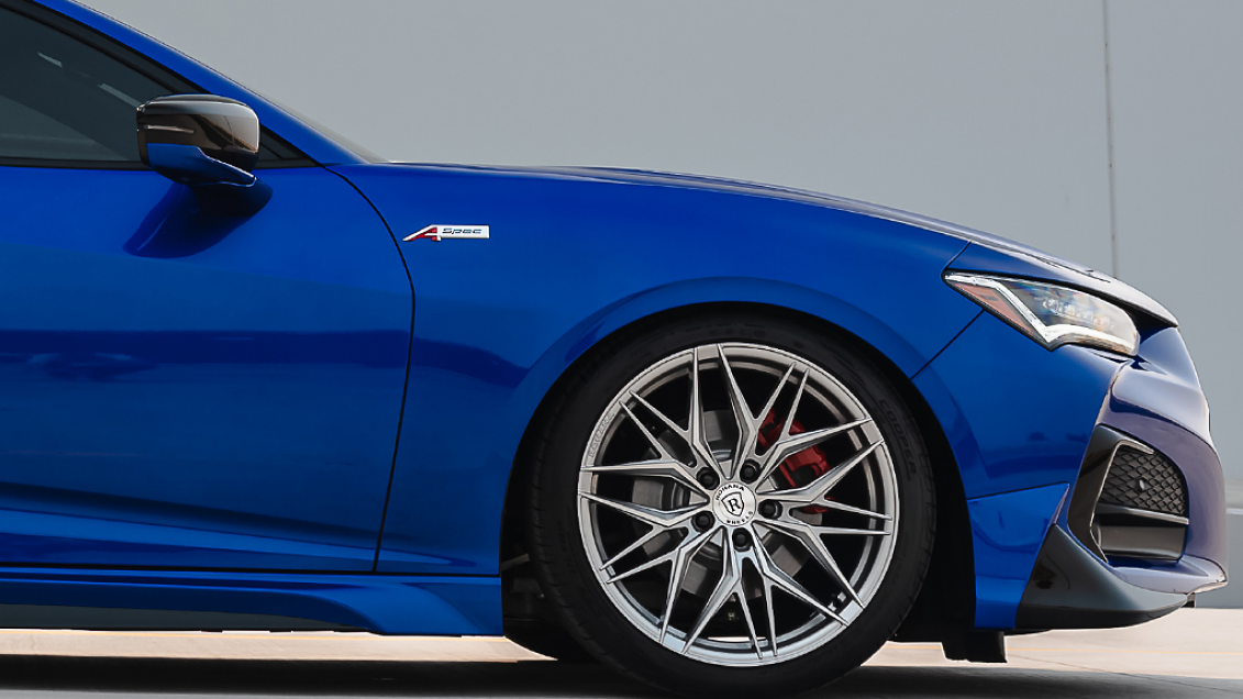 2023 Acura TLX on 20" Rohana Wheels RFX17 Brushed Titanium | Gallery ...