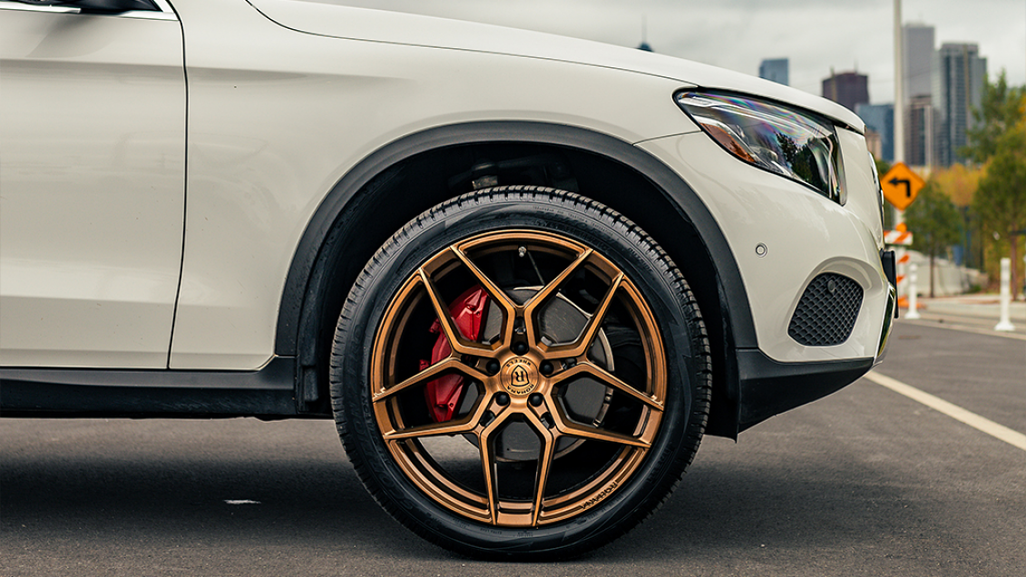 2023 Mercedes-Benz GLC-Class on 21" Rohana Wheels RFX11 Brushed Bronze ...