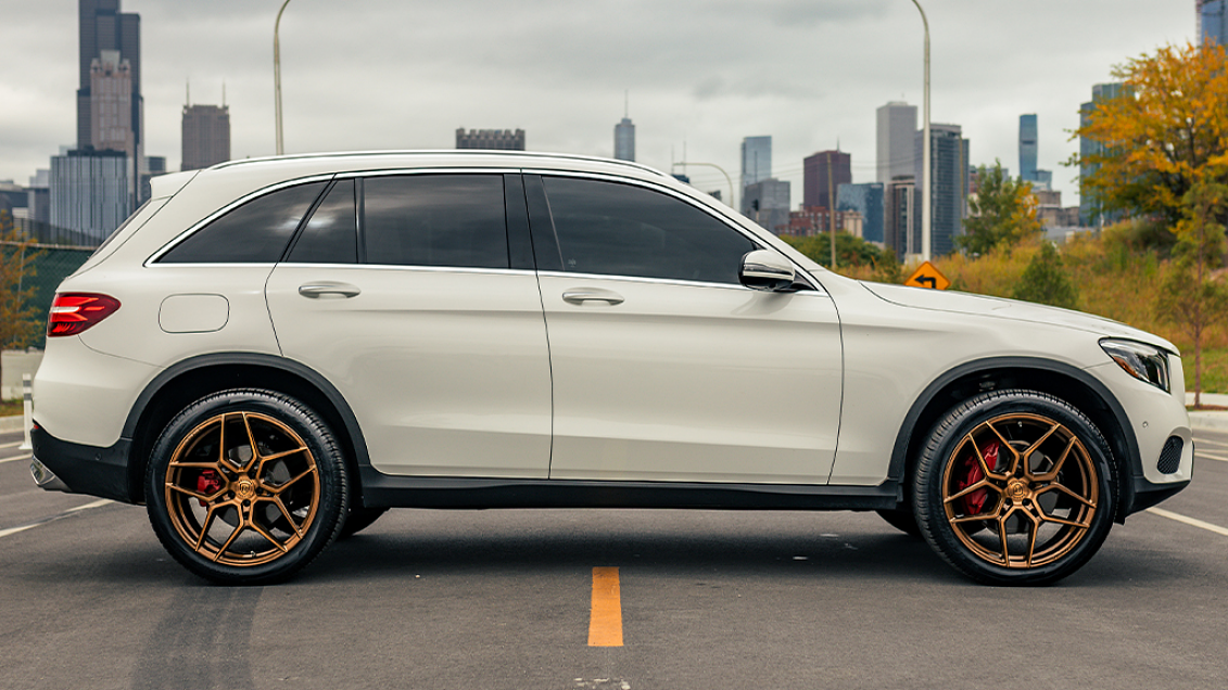 2023 Mercedes-Benz GLC-Class on 21" Rohana Wheels RFX11 Brushed Bronze ...