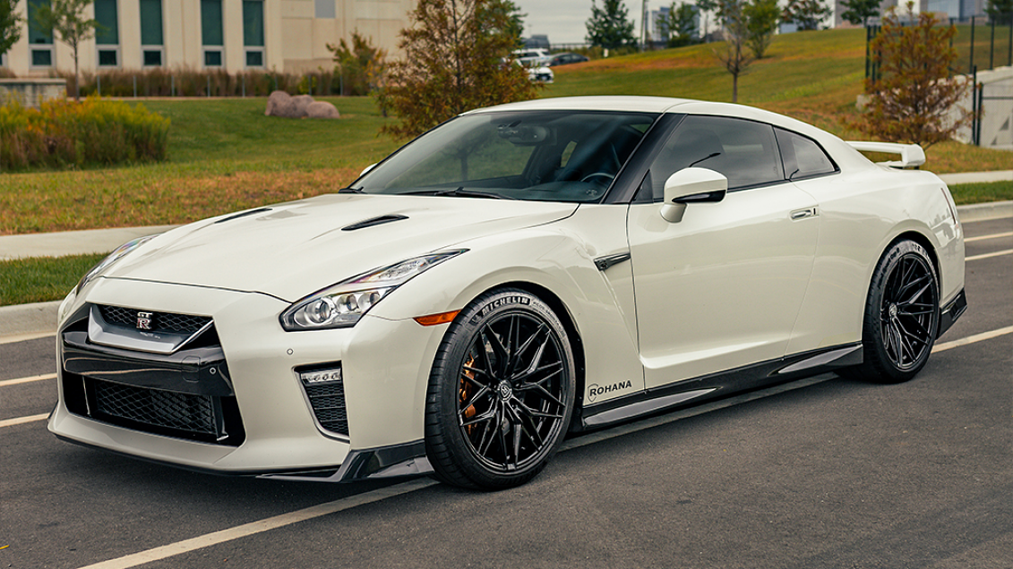 2021 Nissan GT-R on 20" Rohana Wheels RFX17 Gloss Black | Gallery ...