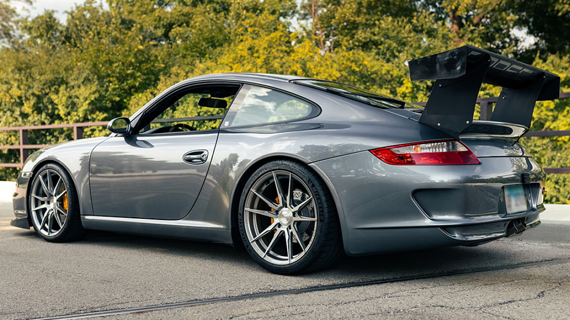 2022 Porsche 911 on 19" Rohana Wheels RFX2 Brushed Titanium | Gallery ...