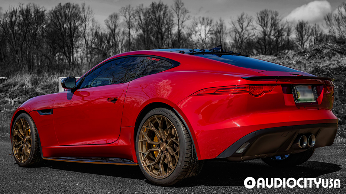 2016 Jaguar F-Type Stance SF10 20 inch Wheels | Gallery | AudioCityUSA