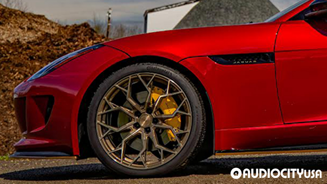 2016 Jaguar F-Type Stance SF10 20 inch Wheels | Gallery | AudioCityUSA