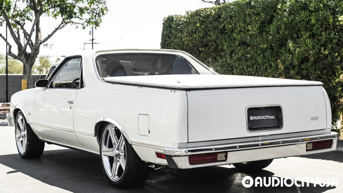 1986 Chevrolet El Camino on 20" IROC Wheels IROC Chrome | Gallery ...