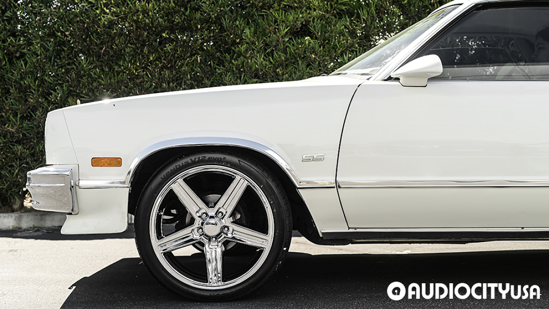 1986 Chevrolet El Camino on 20" IROC Wheels IROC Chrome | Gallery ...