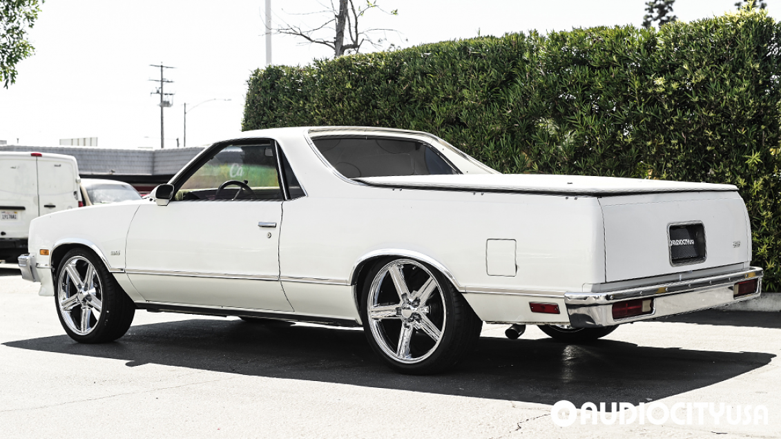 1986 Chevrolet El Camino on 20" IROC Wheels IROC Chrome | Gallery ...