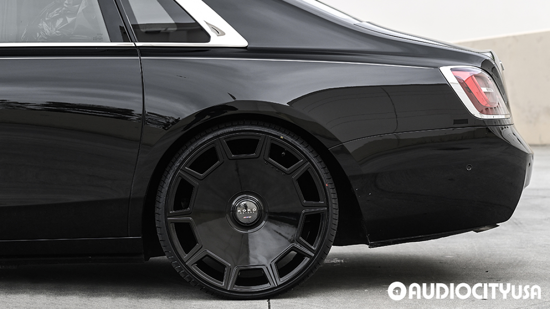 2023 Rolls Royce Ghost on 24" Koko Kuture Wheels Sicily - Floating Cap ...
