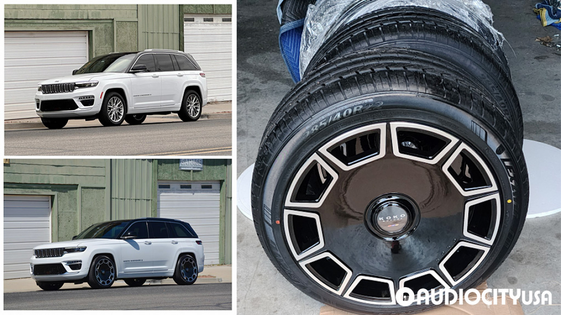 2024 Jeep Grand Cherokee on 22" Koko Kuture Wheels Sicily Gloss Black ...