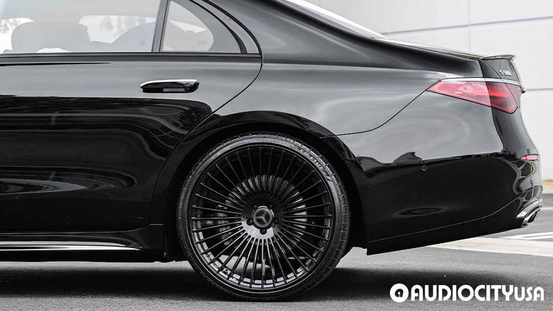 2023 Mercedes-Benz S-Class on 22" Road Force Wheels RF35 Gloss Black ...