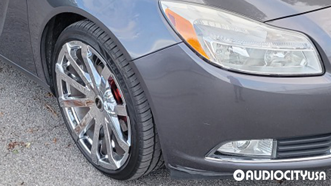 2011 Buick Regal Strada Gabbia 20 inch Wheels | Gallery | AudioCityUSA