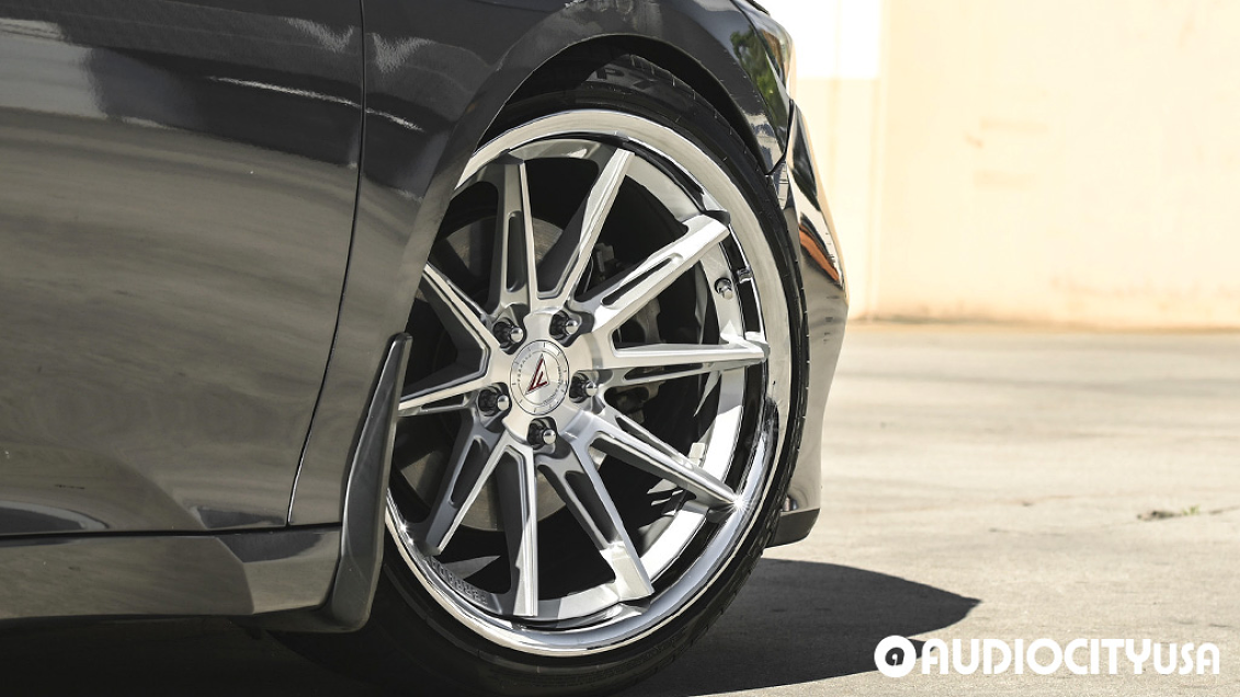 2023 Honda Accord on 19" Ferrada Wheels CM2 Silver Machined with Chrome ...