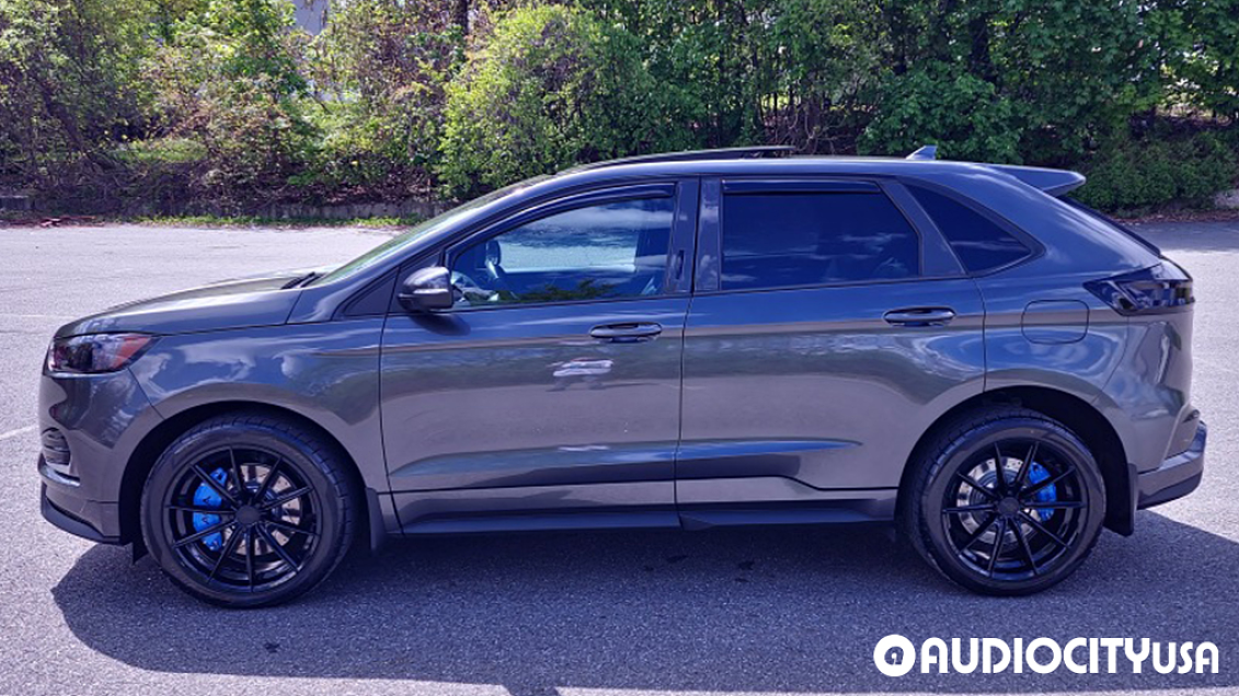 2020 Ford Edge on 20" Curva Wheels CFF46 Gloss Black | Gallery ...