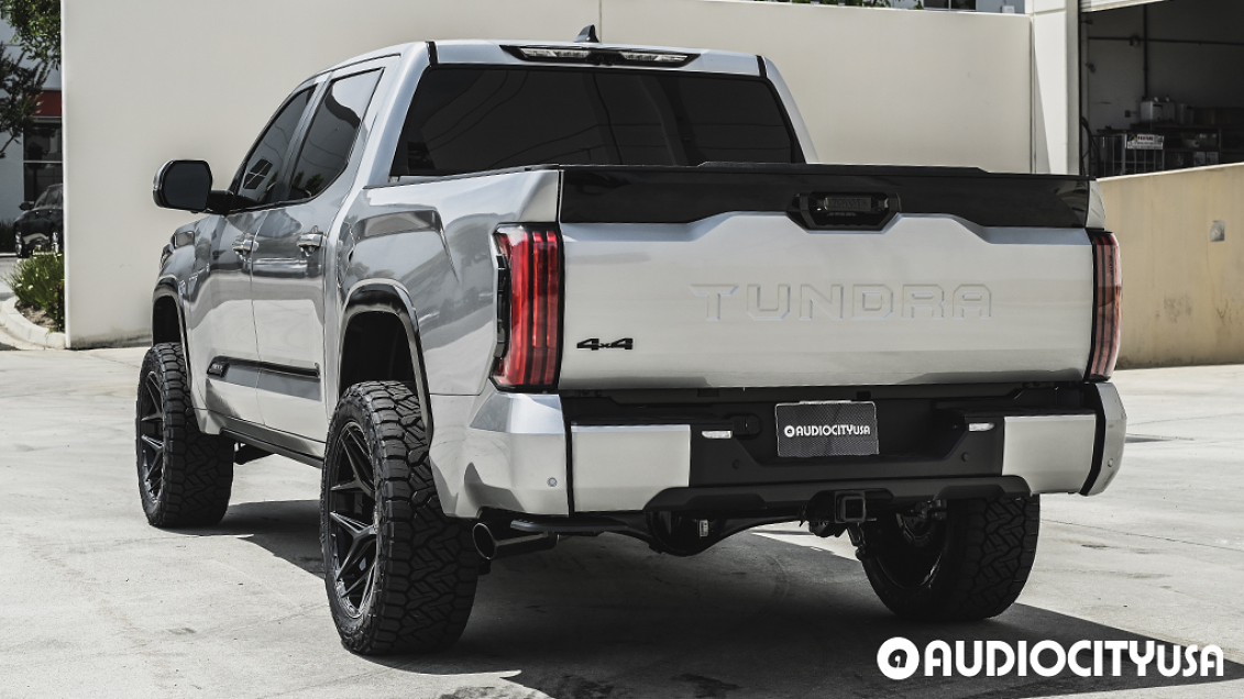 2024 Toyota Tundra on 22" 4Play Wheels 4P06 Brushed Black | Gallery ...