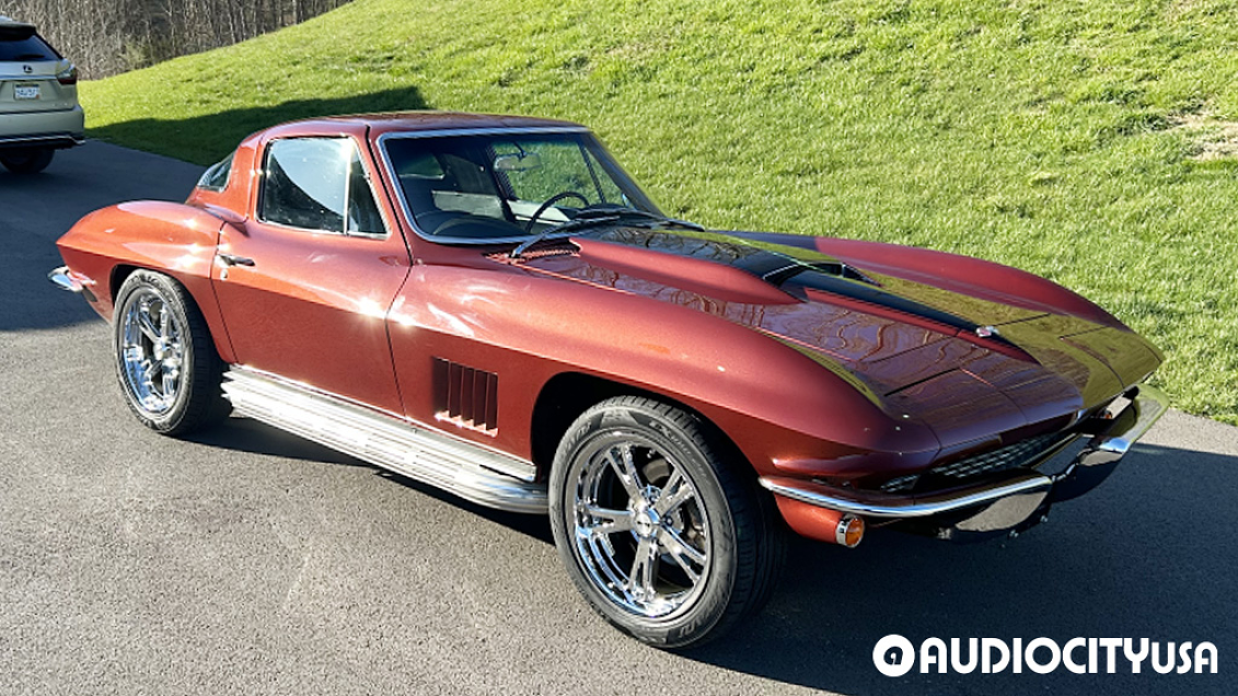 1967 Chevrolet Corvette on 18" Rider Wheels 606 Chrome | Gallery ...