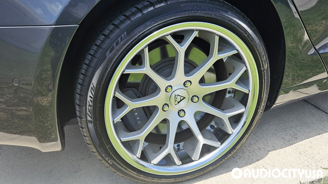 2016 Tesla Model S AZAD AZ99 20 inch Wheels | Gallery | AudioCityUSA