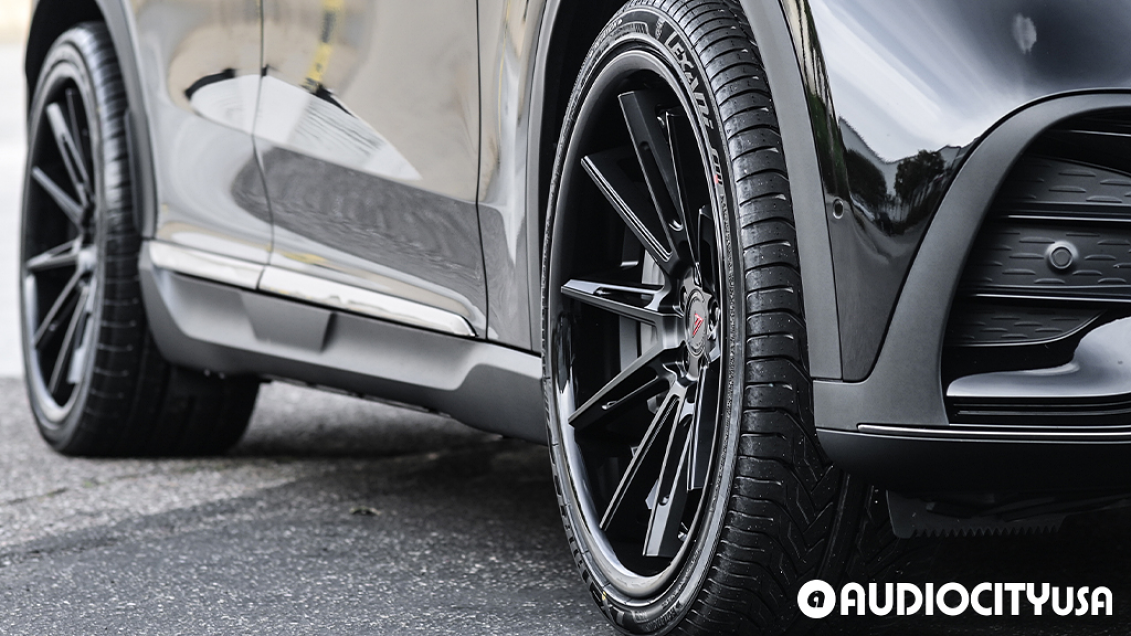 2024 Mercedes-EQ EQE SUV on 22" Ferrada Wheels CM2 Matte Black with Gloss Black Lip | Gallery ...