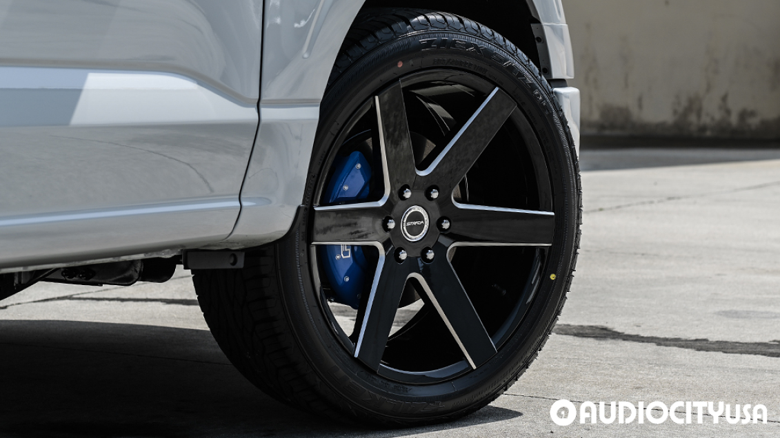 2024 Ford F-150 on 22" Strada Wheels Coda Gloss Black Milled | Gallery ...