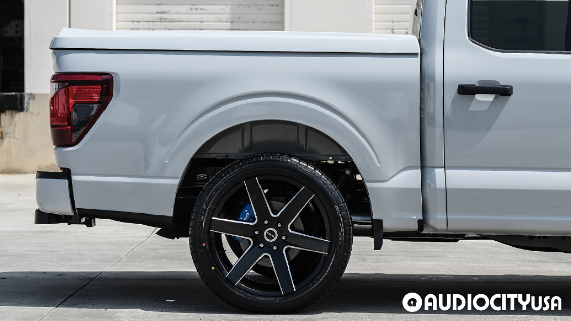 2024 Ford F-150 on 22" Strada Wheels Coda Gloss Black Milled | Gallery ...