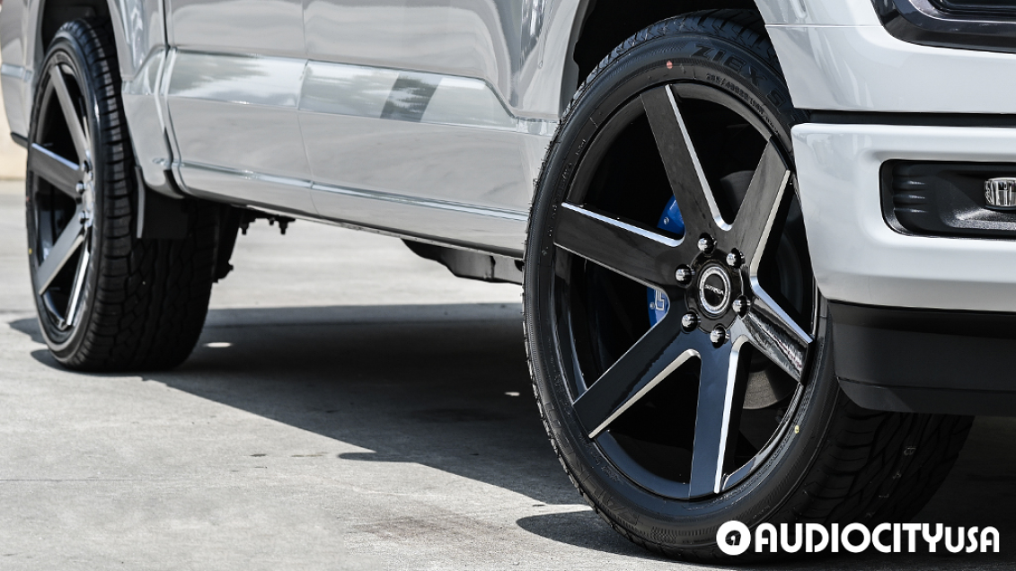 2024 Ford F-150 on 22" Strada Wheels Coda Gloss Black Milled | Gallery ...