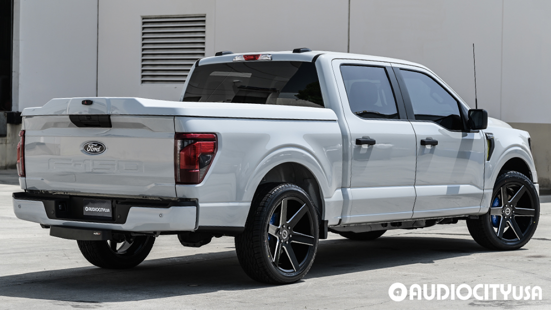 2024 Ford F-150 on 22" Strada Wheels Coda Gloss Black Milled | Gallery ...