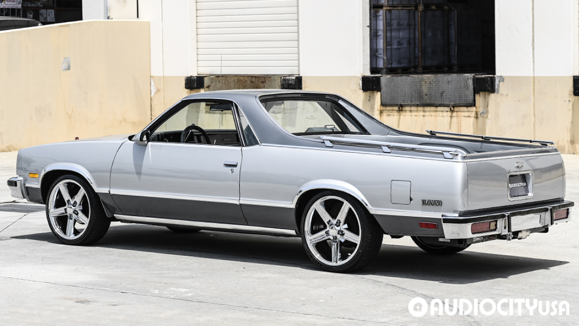 1987 Chevrolet El Camino on 20" IROC Wheels IROC Chrome | Gallery ...