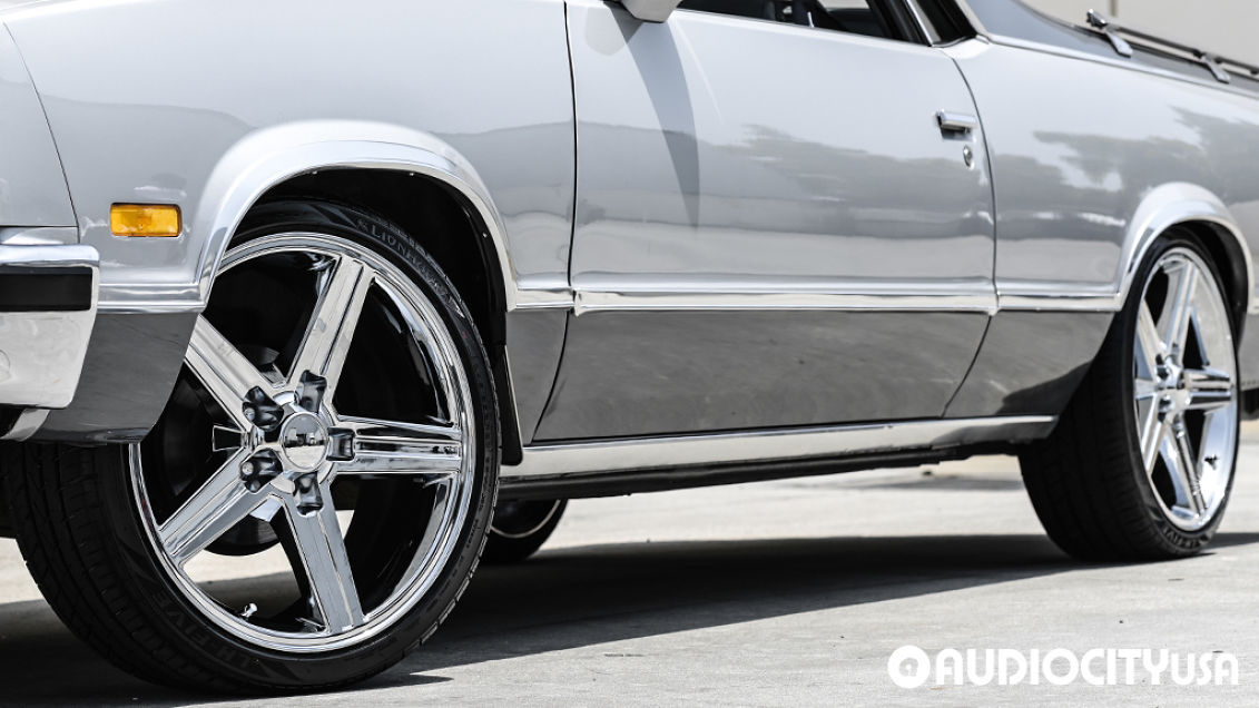 1987 Chevrolet El Camino on 20" IROC Wheels IROC Chrome | Gallery ...