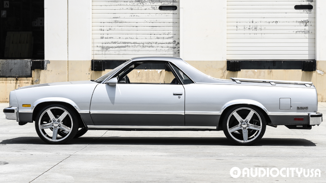 1987 Chevrolet El Camino on 20" IROC Wheels IROC Chrome | Gallery ...
