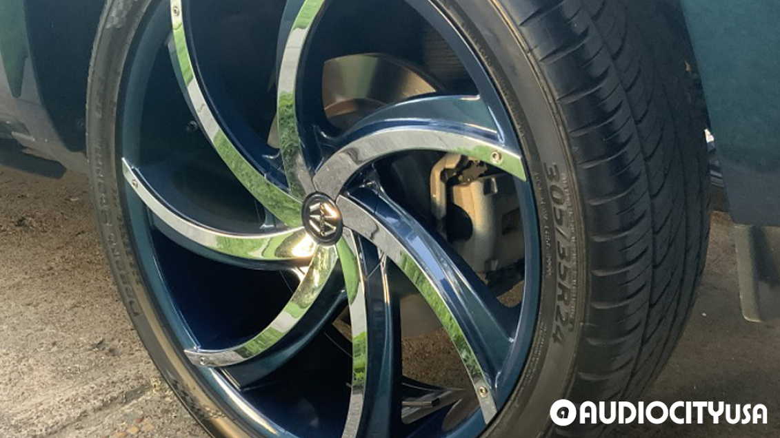 2022 RAM 1500 Massiv 920 Turbino 24 inch Wheels | Gallery | AudioCityUSA