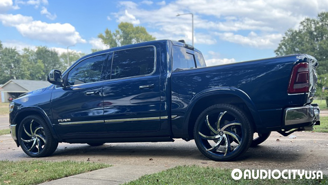 2022 RAM 1500 Massiv 920 Turbino 24 inch Wheels | Gallery | AudioCityUSA