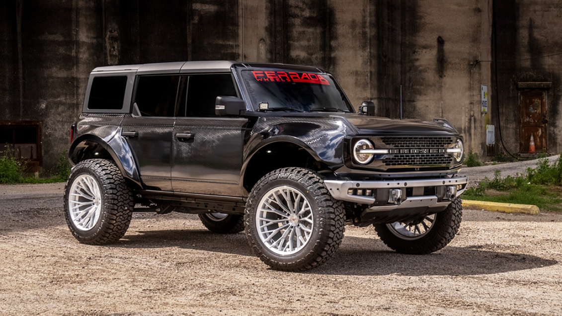 2023 Ford Bronco Ferrada FTR9 22 inch Wheels | Gallery | AudioCityUSA