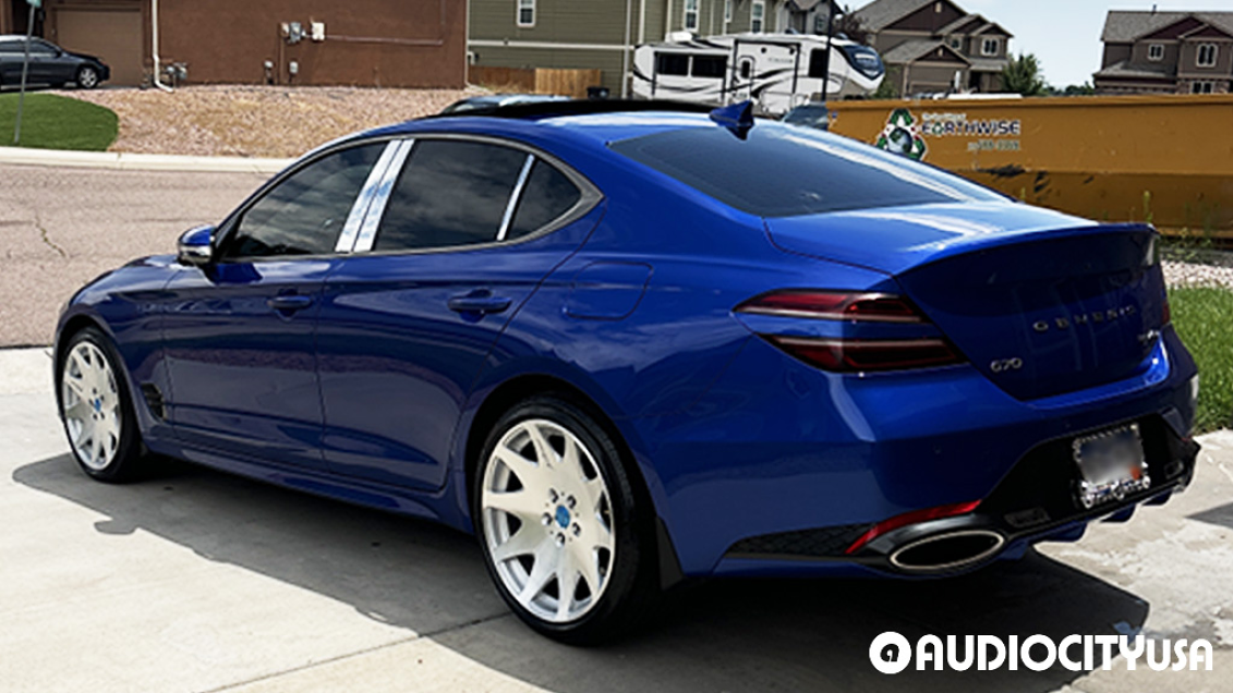2022 Genesis G70 MRR HR3 19 inch Wheels | Gallery | AudioCityUSA