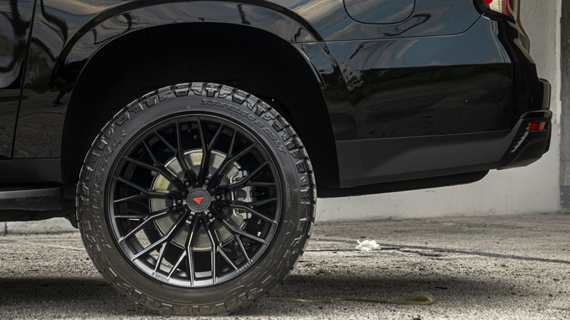 2024 Chevrolet Suburban on 22" Ferrada Wheels FTR9 Noir Black | Gallery ...